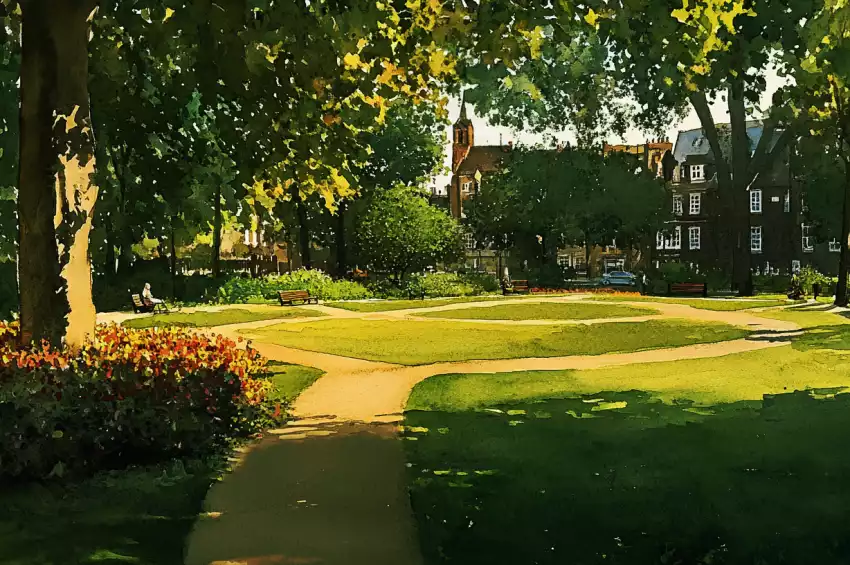 Charterhouse Square X Smart Summer Parties, flexible event space