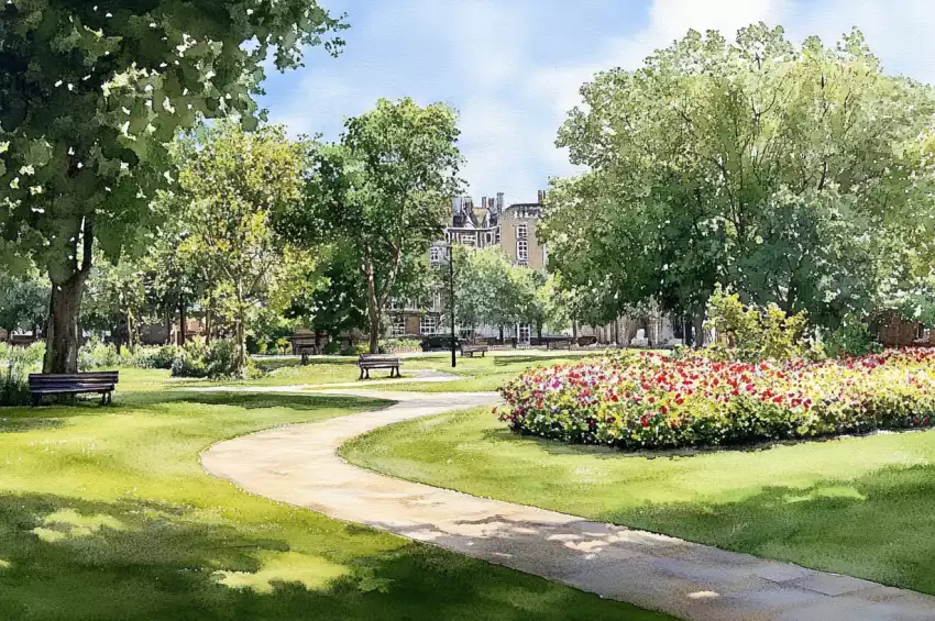 Charterhouse Square X Smart Summer Parties, flexible event space