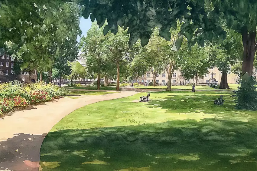 Charterhouse Square X Smart Summer Parties, flexible event space