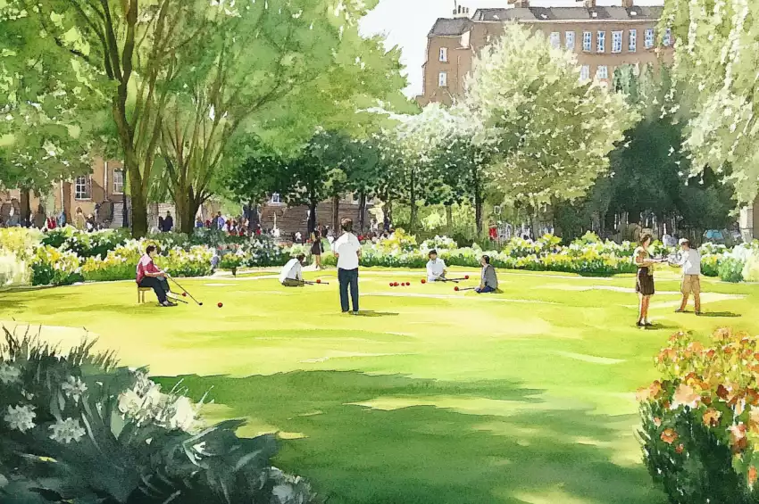 Charterhouse Square X Smart Summer Parties, flexible event space