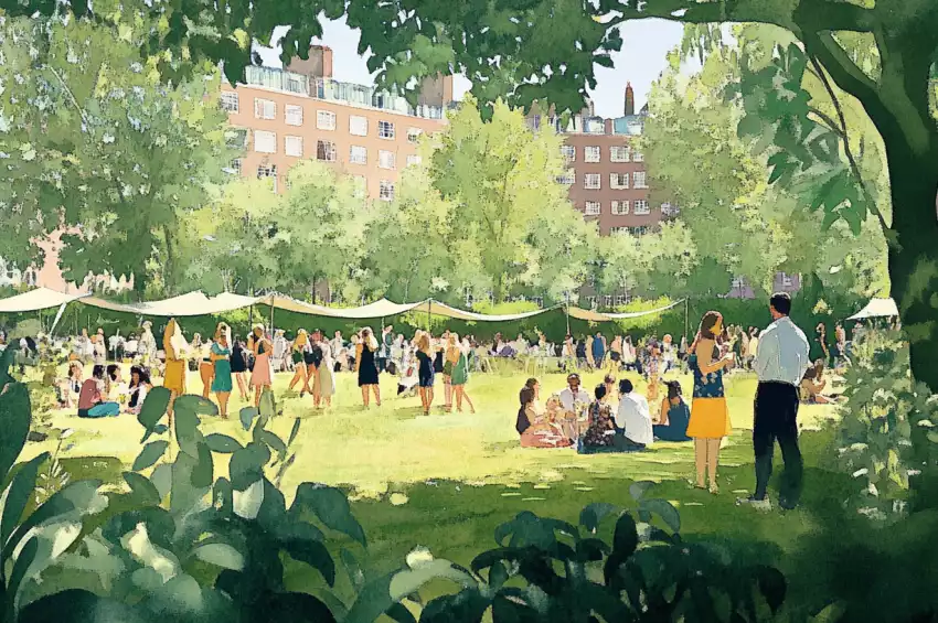 Charterhouse Square X Smart Summer Parties, flexible event space