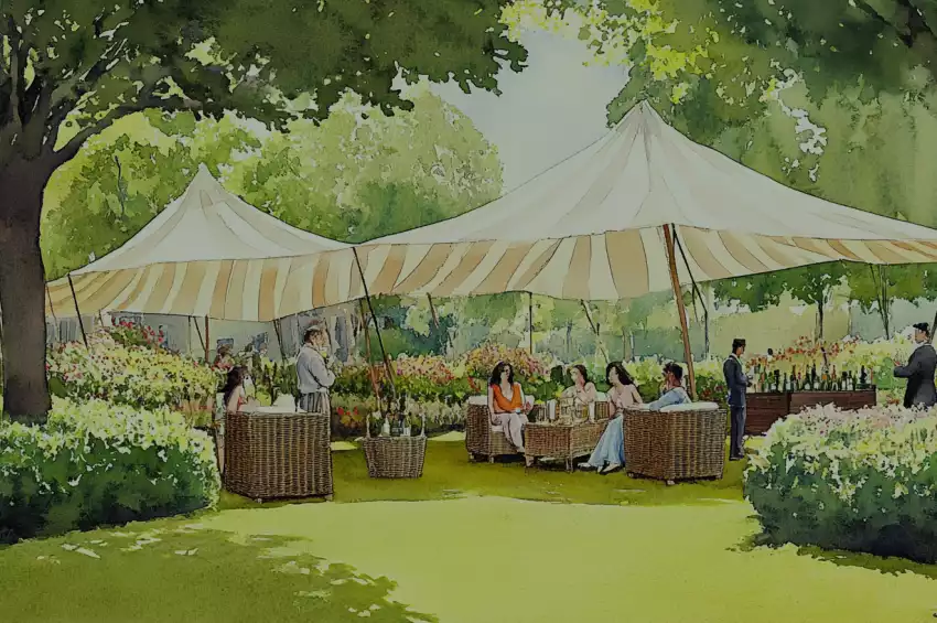 Charterhouse Square X Smart Summer Parties, flexible event space