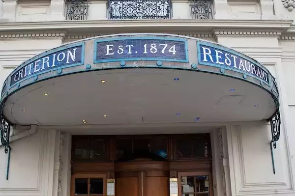 The Criterion Main Restaurant, Criterion Restaurant - Venue Search London